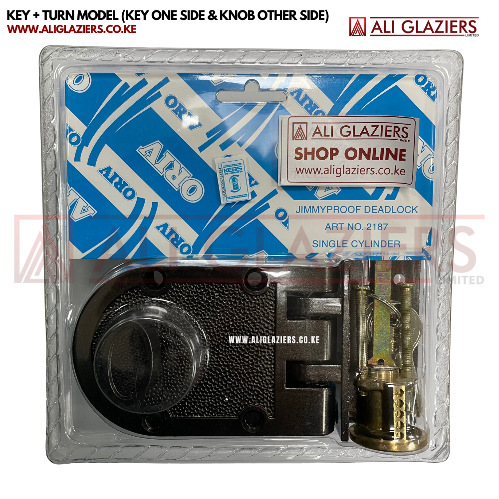 ORIV DEAD LOCK - JIMMY PROOF DEADLOCK(SINGLE CYLINDER) - 2187