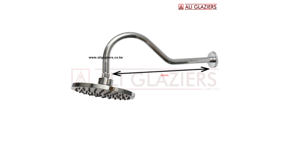 Curved Shower Arm + Head 8" In Nairobi , Kenya | Shower Accessories In ...