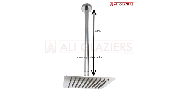 Ceiling Shower Arm 400mm + Square Shower Head 8" In Nairobi , Kenya ...