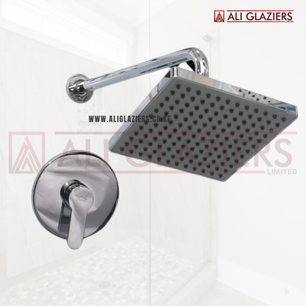Concealed 3 Way Shower Mixer WIth 8" Square Shower Head in Nairobi ...