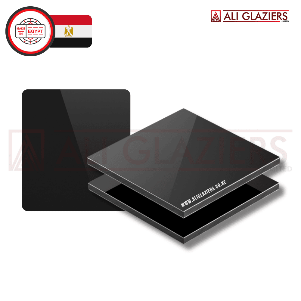 Egyptian Alucobond Sheet Black Gloss 3MM in Nairobi, Kenya | Aluminium ...