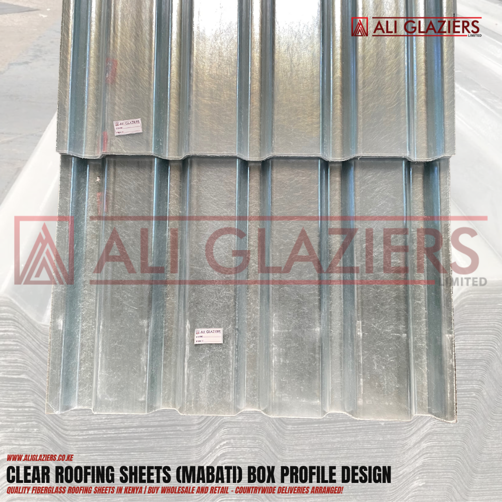Clear IT4 Box Profile 600G Mabati in Nairobi, Kenya | Clear Fiberglass ...